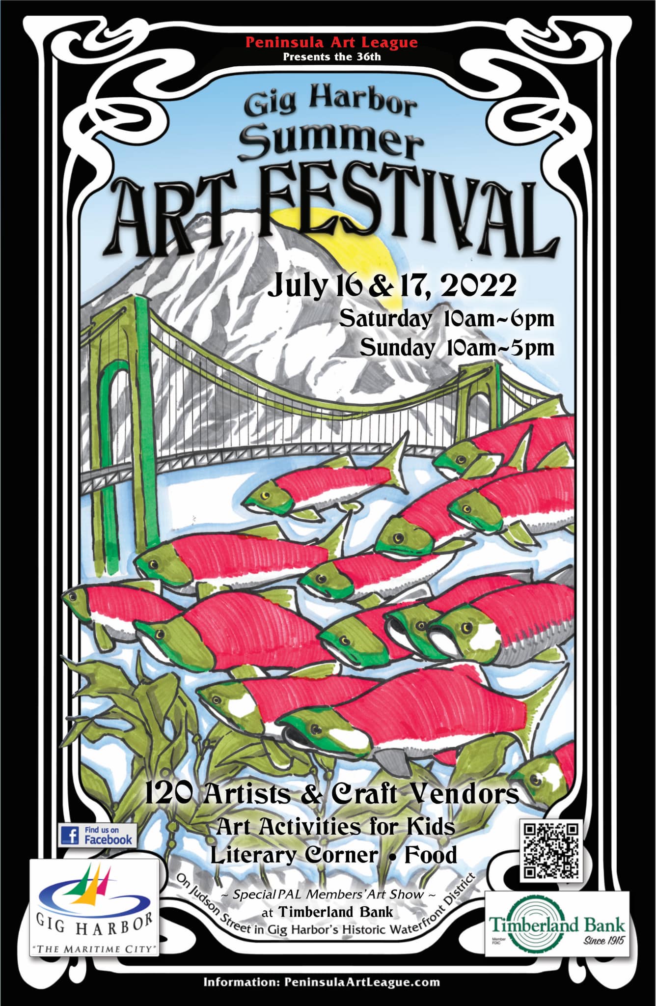 Summer Art Festival - Student Poster Contest - Peninsula Art League